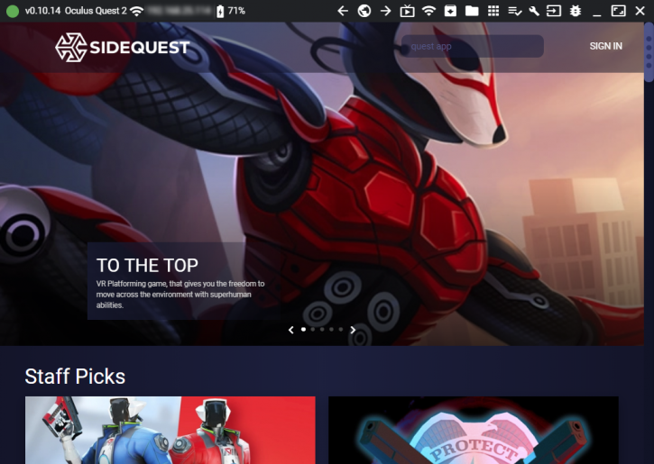 SideQuestを使ってOculus Quest1＆2に非公式アプリ（apk）を楽々インストール | VRまにあっくす！